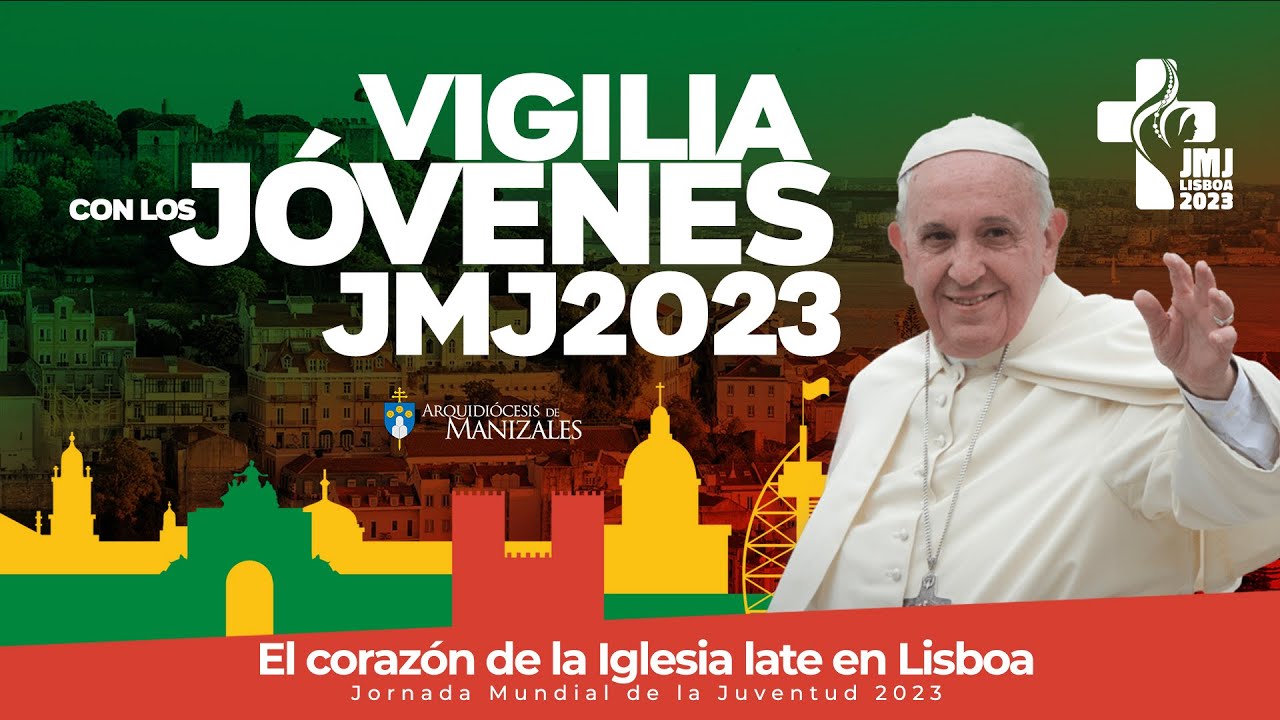 Vigilia JMJ con el Papa Francisco en Lisboa, Portugal. 🇵🇹🇻🇦en vivo jmj ...