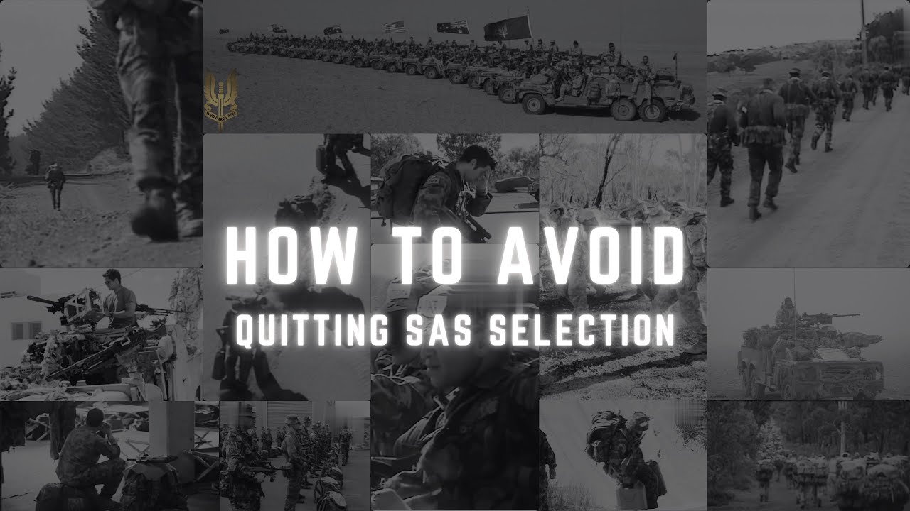 How to Avoid Quitting SAS Selection - YouTube