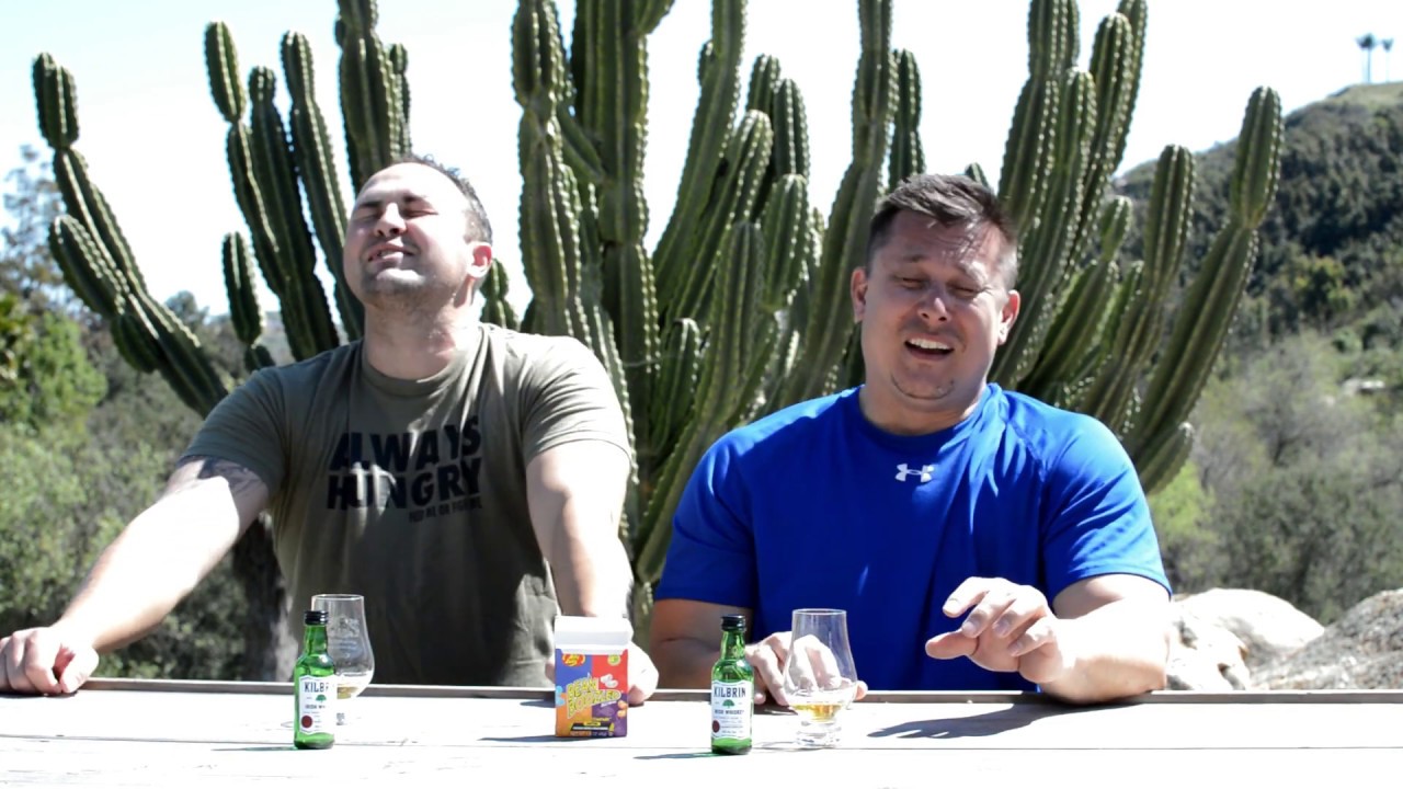 Kilbrin Irish Whiskey and Bean Boozled challenge for St. Paddy's Day ...