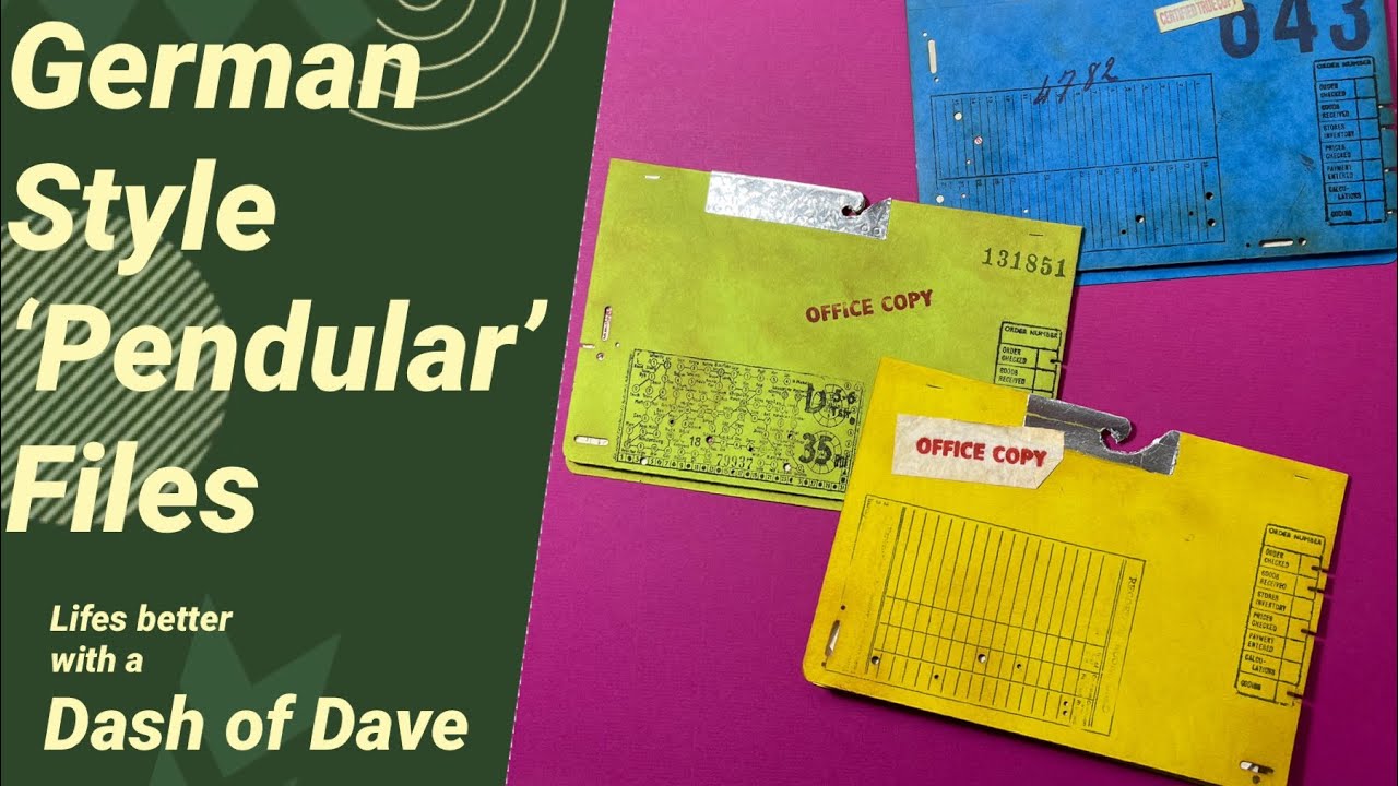 German ‘Pendular’ Style File - YouTube