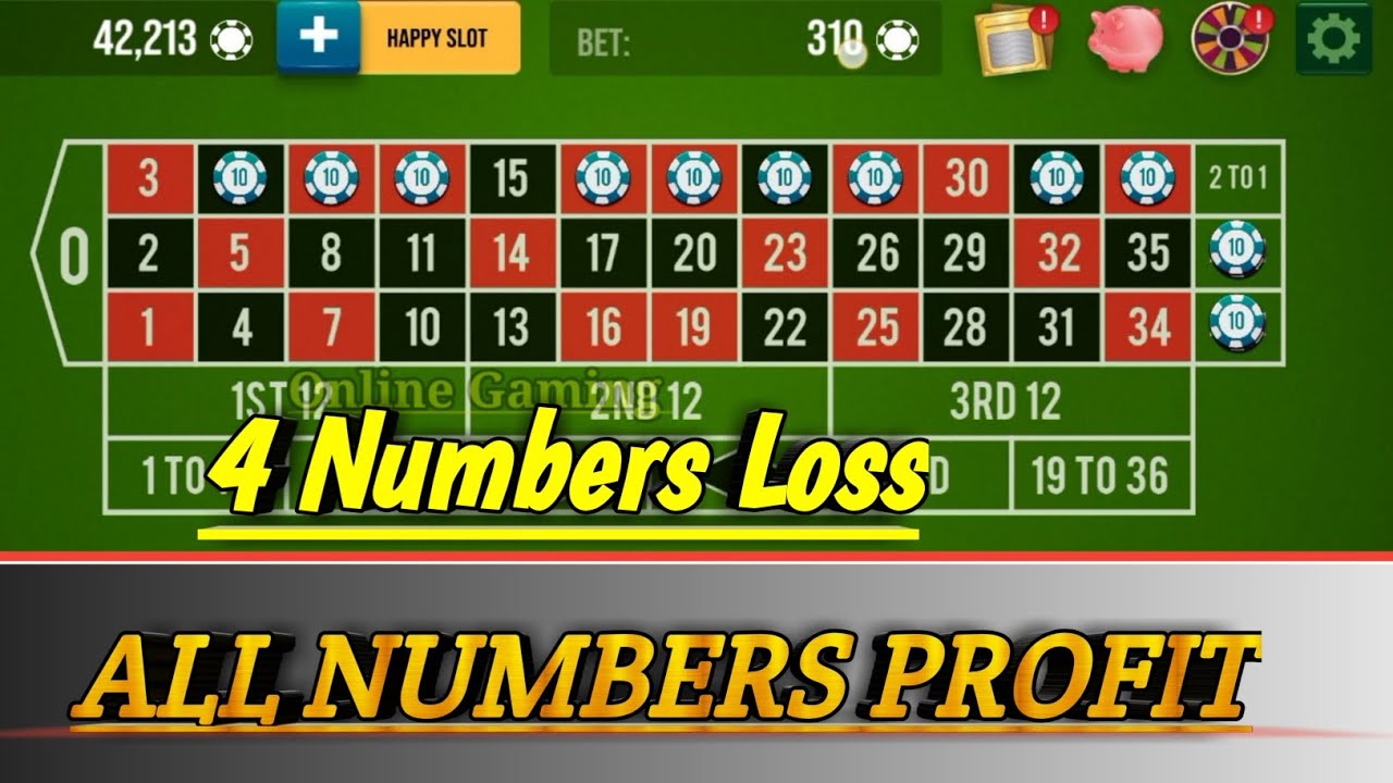 4 Numbers Loss All Numbers Profit🌹🌹 || Roulette Strategy To Win ...