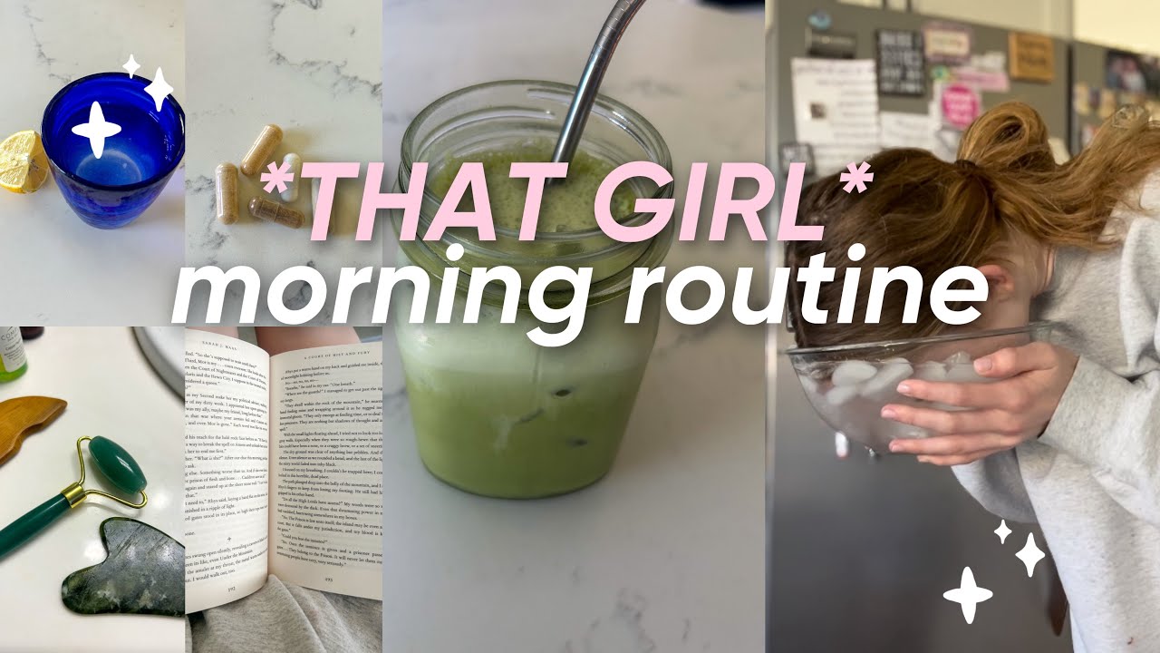 PERFECT viral *THAT GIRL* morning routine! productive - YouTube