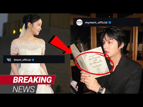 OMG🔥Lee Minho & Kim Go Eun’s Agencies Address — We Will Only Speak Once Everything Is Finalized 💍♥️