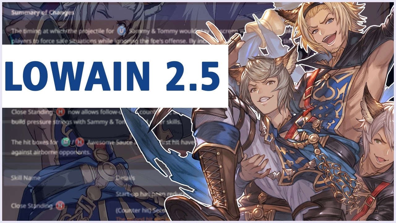 GBVSR:🔥Lowain 2.5 RoundUp | High Level Gameplay🔥 - YouTube