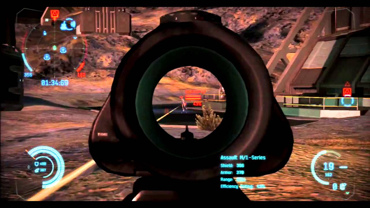 Dust 514-Experimental Tactical Assault Rifle - YouTube