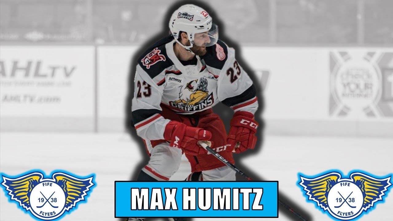Fife Flyers Sign Max Humitz - YouTube