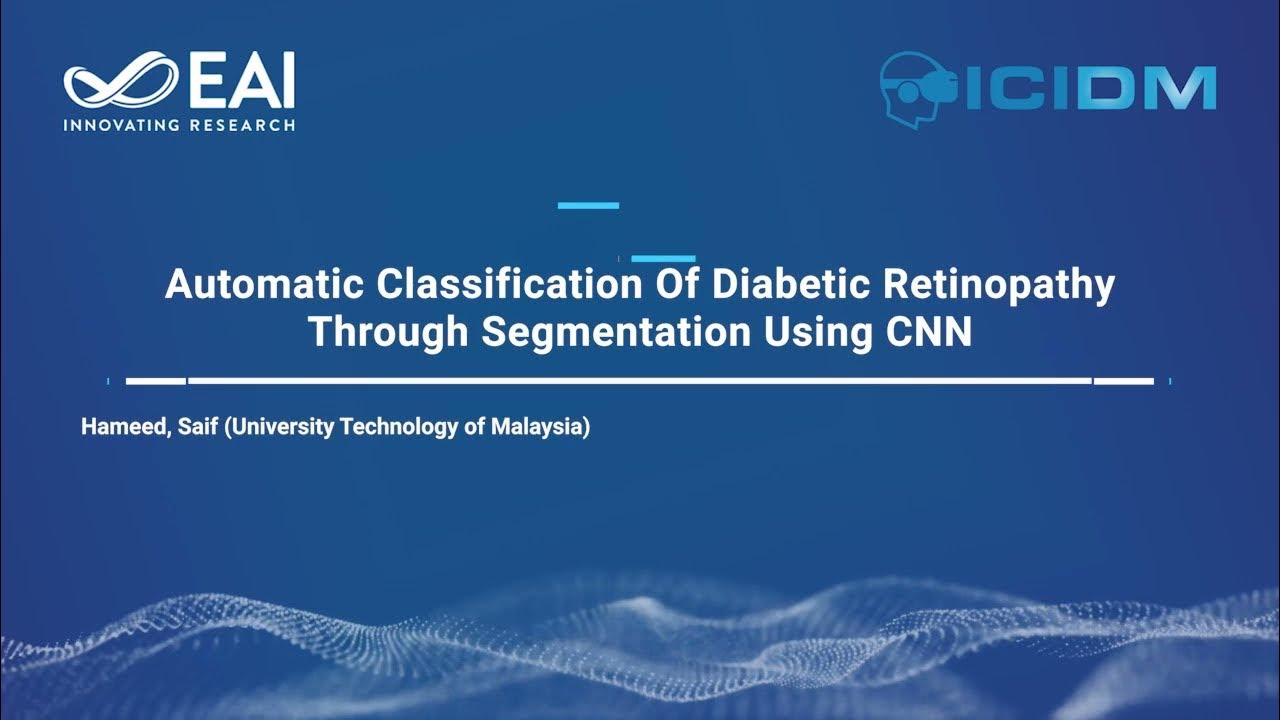 Automatic Classification Of Diabetic Retinopathy Through Segmentation ...