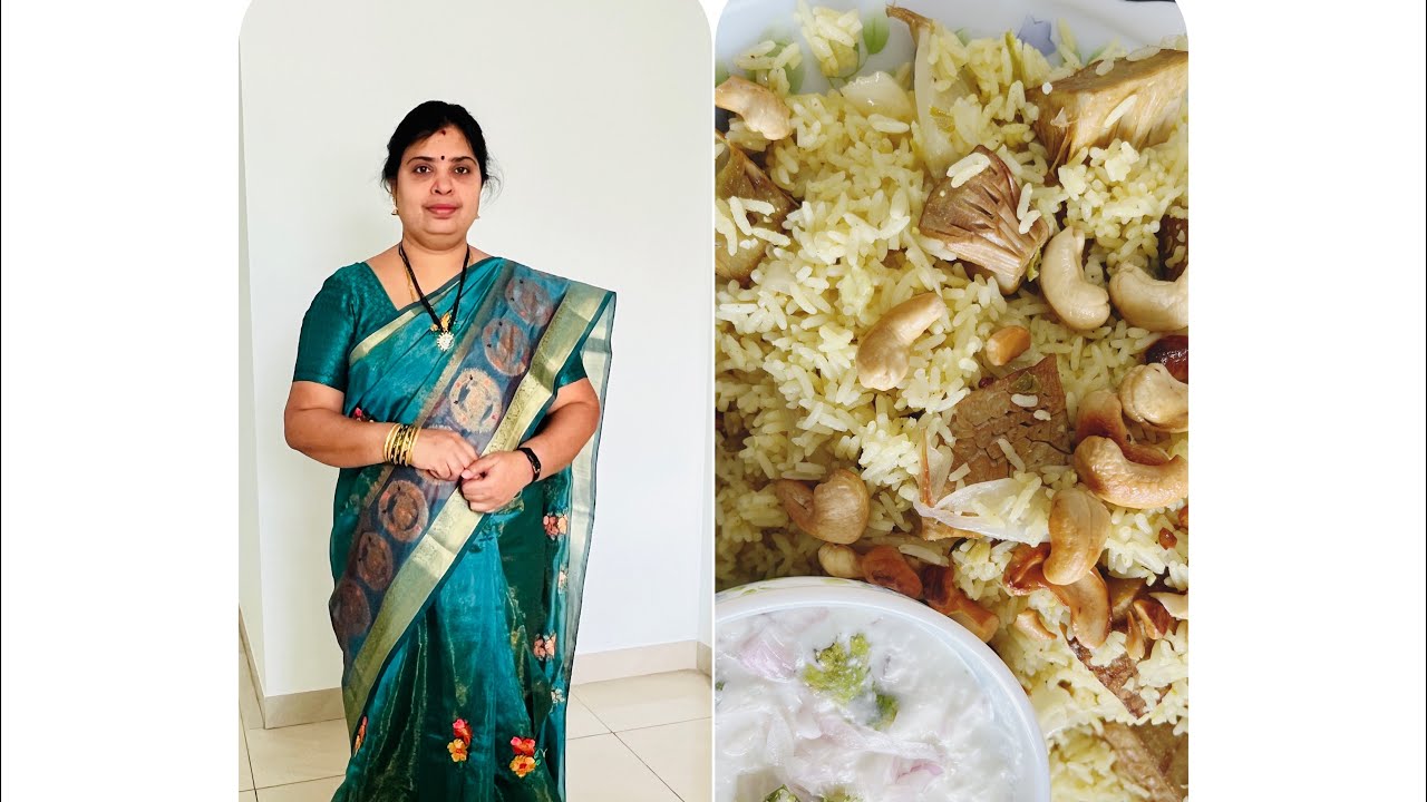 Panasakaya mukkala biryani👩‍🍳👩‍🍳👩‍🍳🍚jackfruit biryani - YouTube
