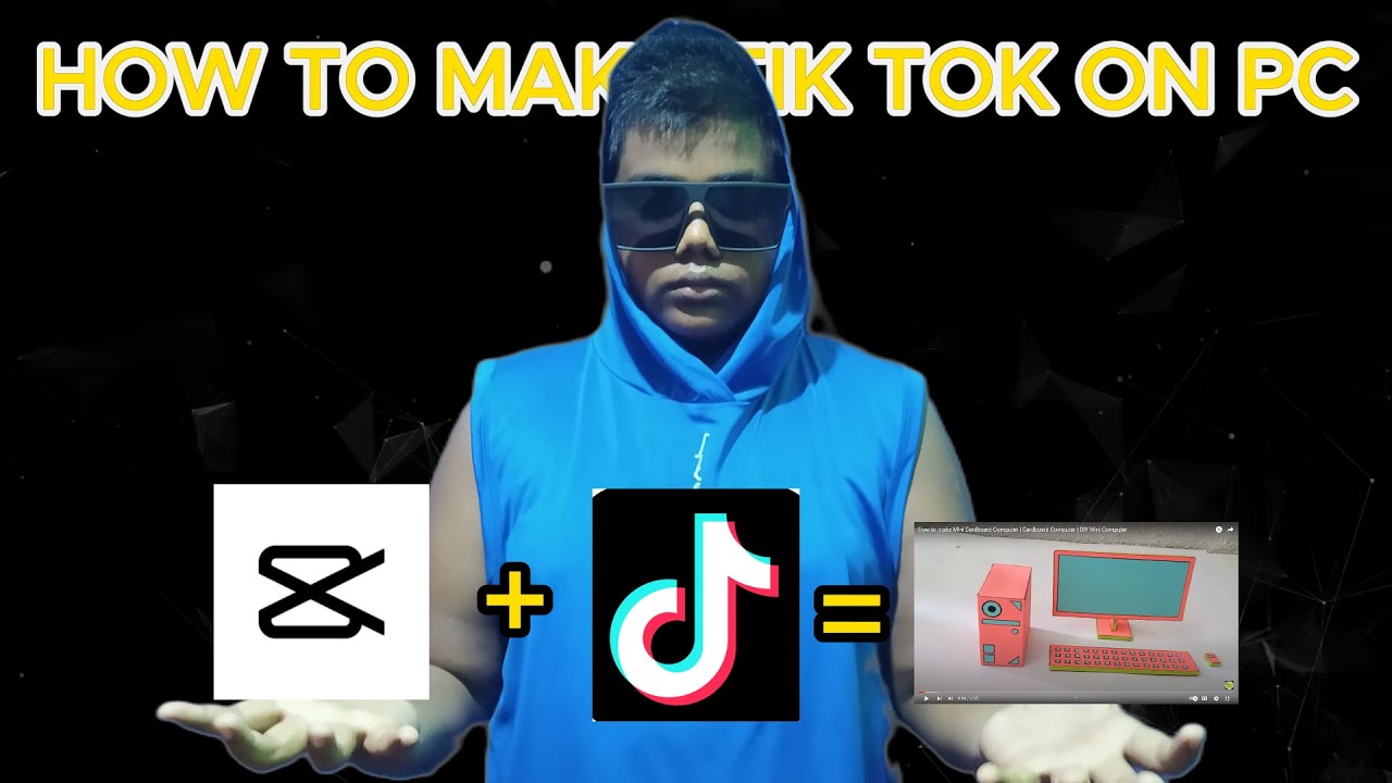 How to creat tik tok videos in your pc - YouTube