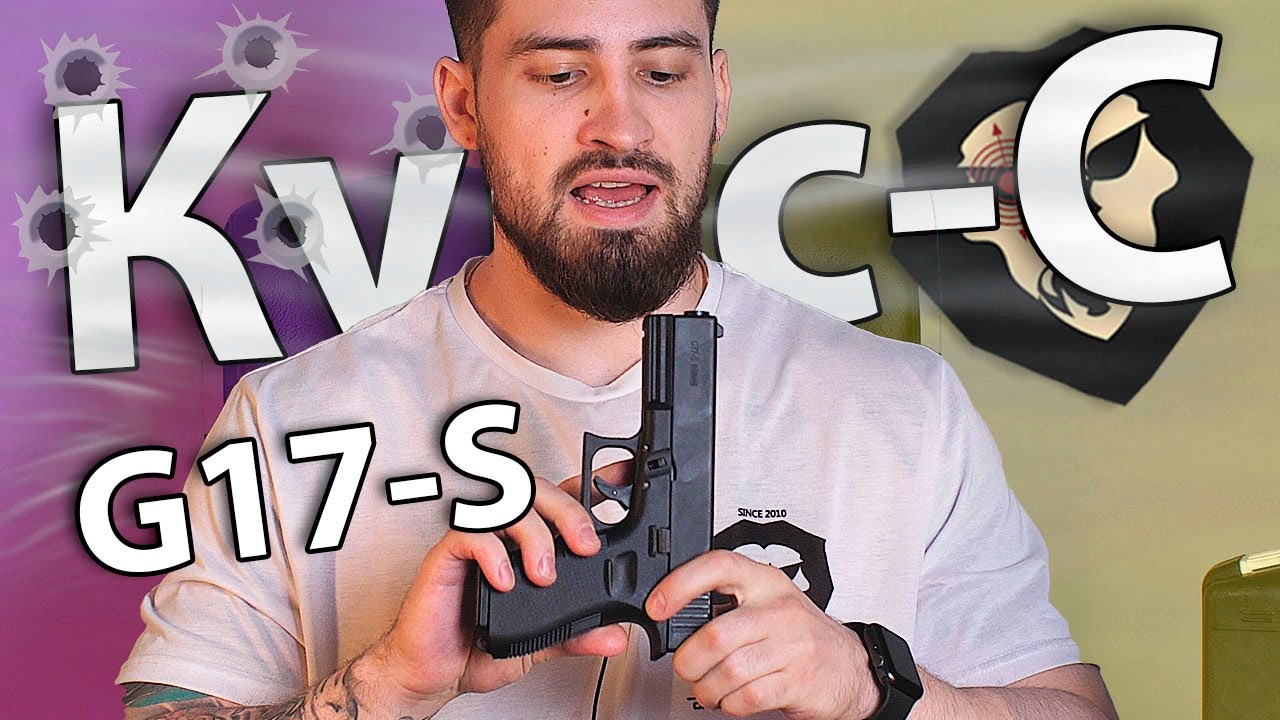 Сигнальный пистолет Kurs G17-S 5.5 мм (10 ТК, Glock 17) видео обзор - YouTube