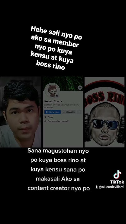 Kuya kensu at kuya boss rino hehe sna po magustohan nyo - YouTube