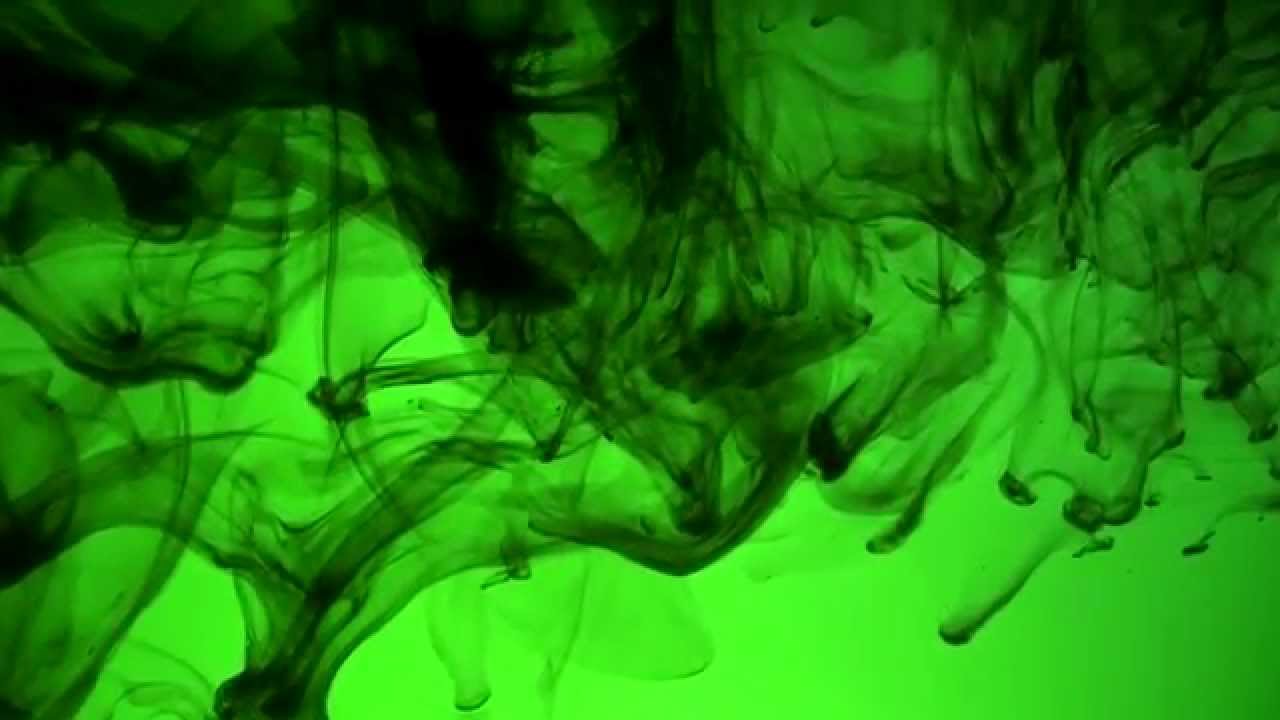 Green screen - Black Ink in water, Keying Material - YouTube