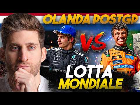 MERCEDES HA DECISO: Russell difende Kimi da Norris? - PostGP Olanda