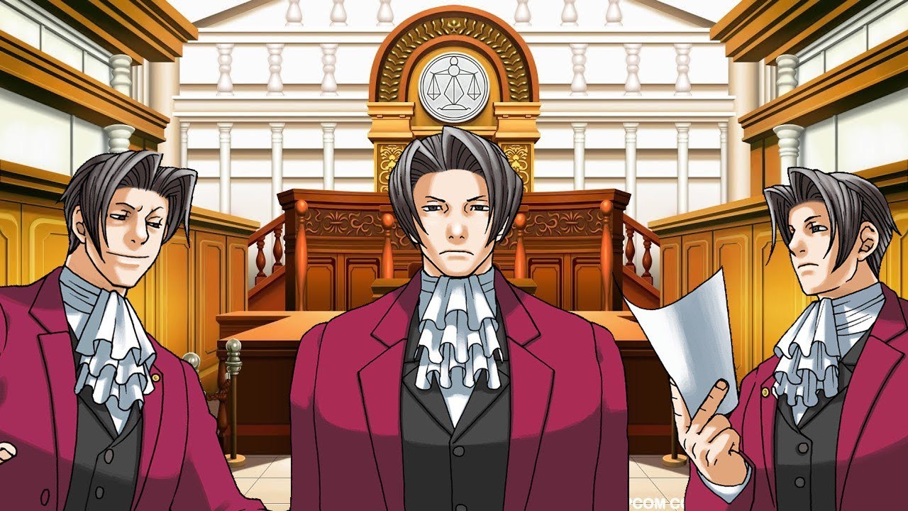 Майлз против Майлза - Ace Attorney - YouTube