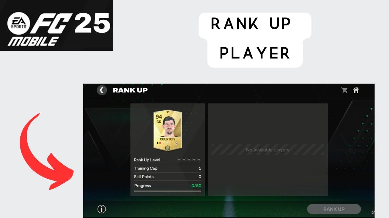 How to Rank up Player in FC Mobile 25 - YouTube