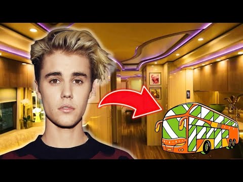 JUSTIN BIEBER'S LUXURIOUS Tour Bus Interior: AMAZING!