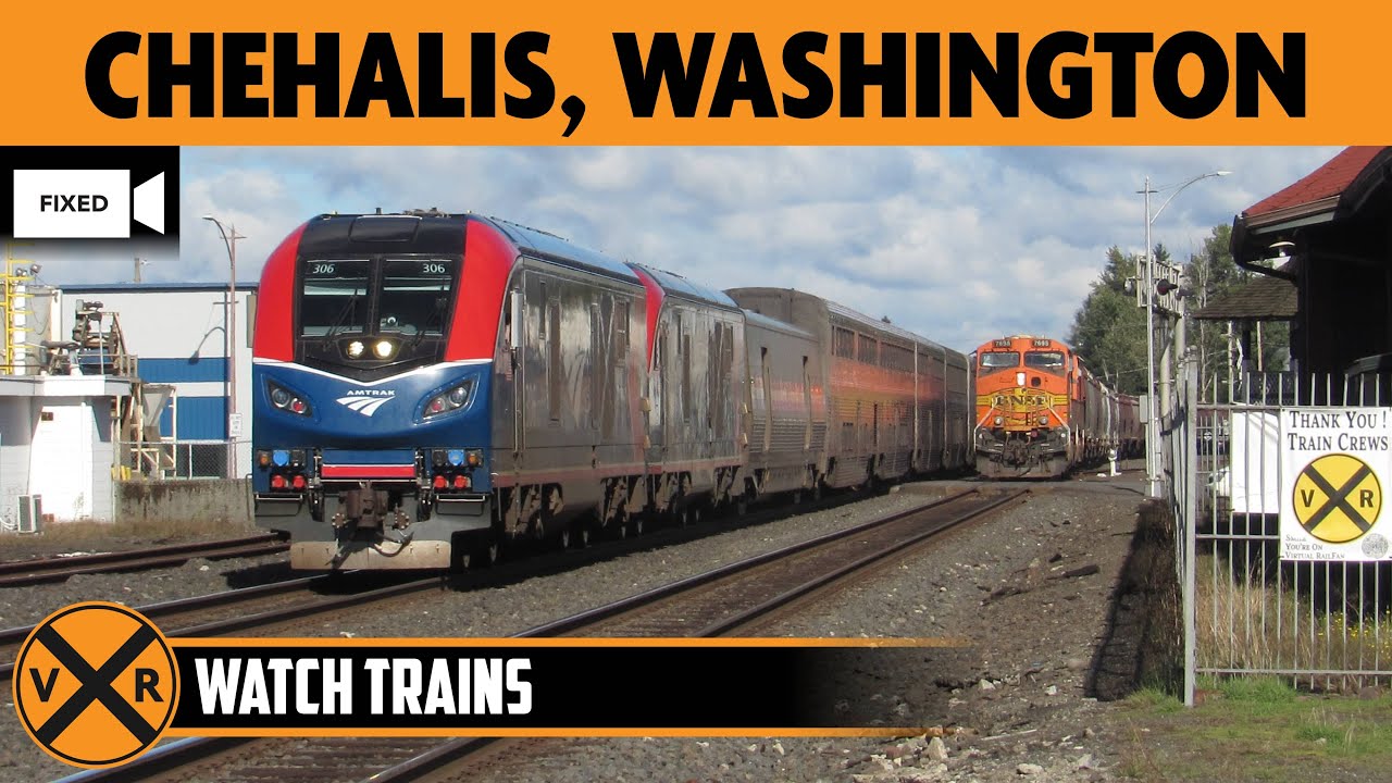 Chehalis (Static), Washington, USA | LIVE RAILCAM - Virtual Railfan ...