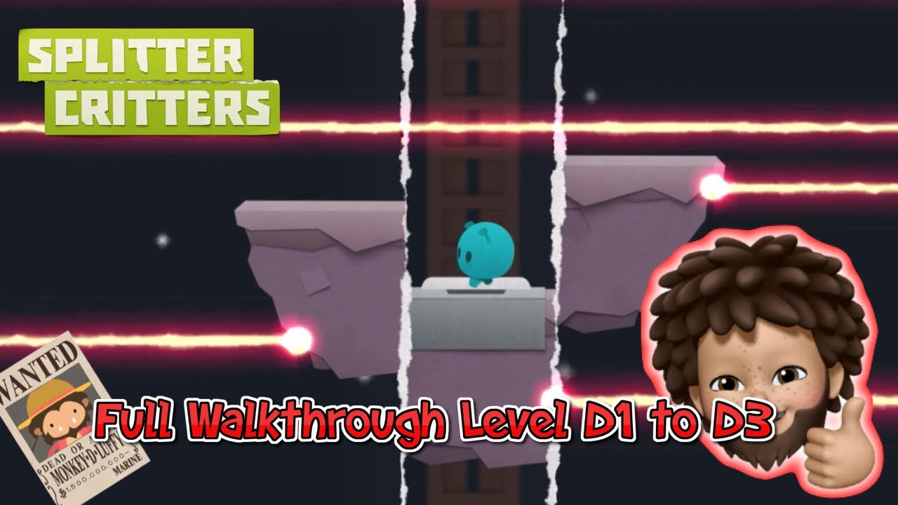 Splitter Critters - Full Walkthrough Level D1 to D3 | Apple Arcade ...