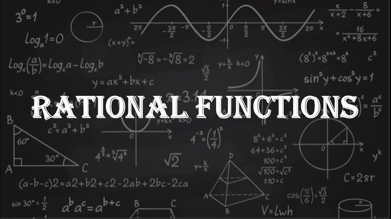 How do we graph RATIONAL FUNCTIONS? - YouTube