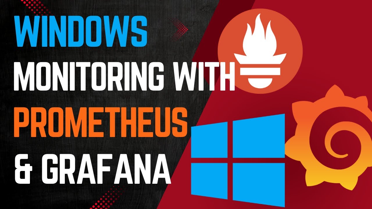 How to Monitor Windows using Prometheus and Grafana - YouTube