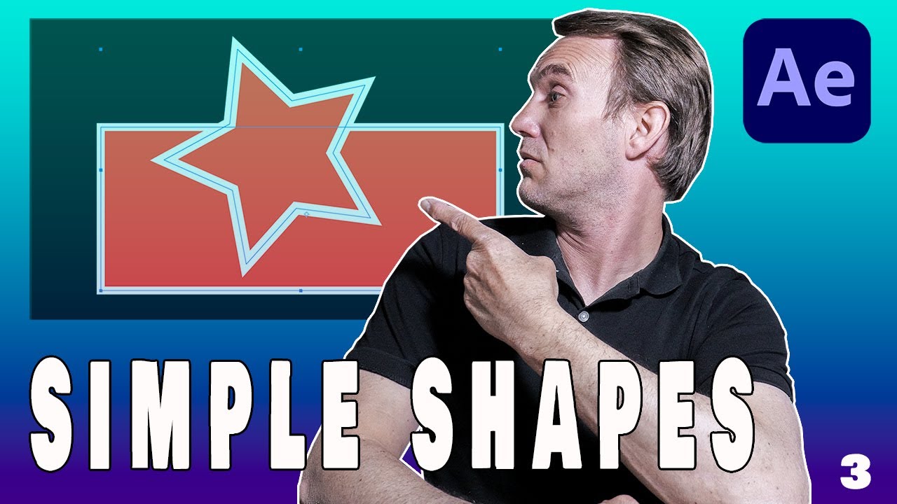 SIMPLE SHAPES In AFTER EFFECTS After Effects Complete Course Part 3 SIMPLE SHAPES In AFTER EFFECTS After Effects Complete Course Part 3