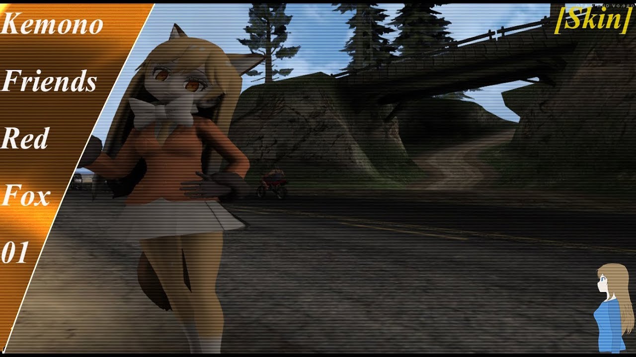 Kemono Friends Red Fox [Model_01] - YouTube