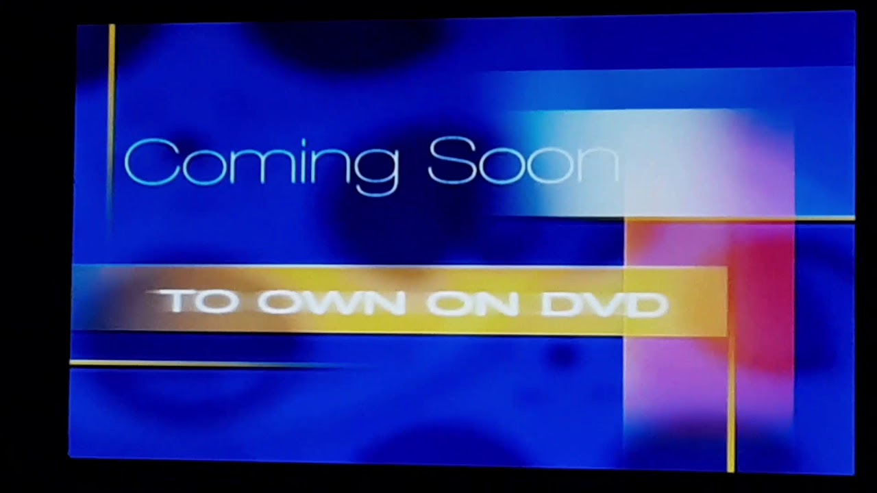 Coming Soon to Own on DVD (2006) bumper - YouTube