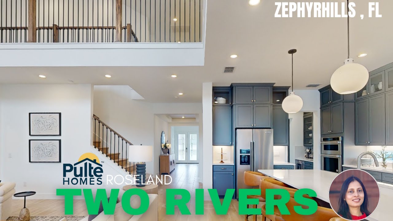 Inside the most luxurious Pulte Homes at Two Rivers - YouTube