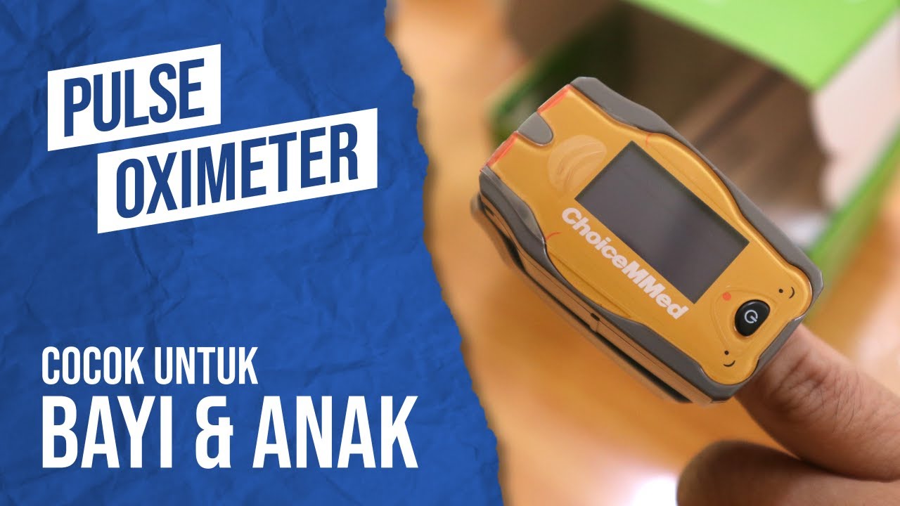 Pulse Oximeter Anak ChoiceMMed MD300C52 - YouTube