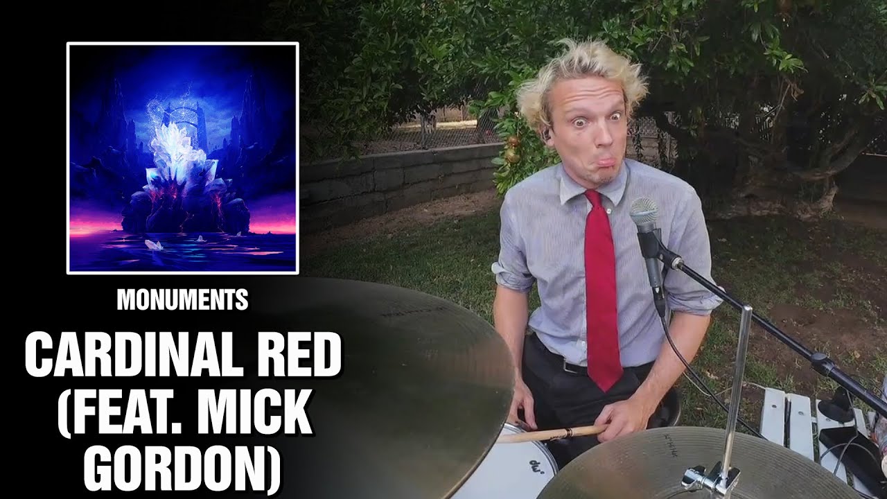 Monuments - Cardinal Red (feat. Mick Gordon) | Drum Cover [First Time ...