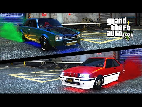 GTA 5 - Best Story Mode Drift Cars Customization