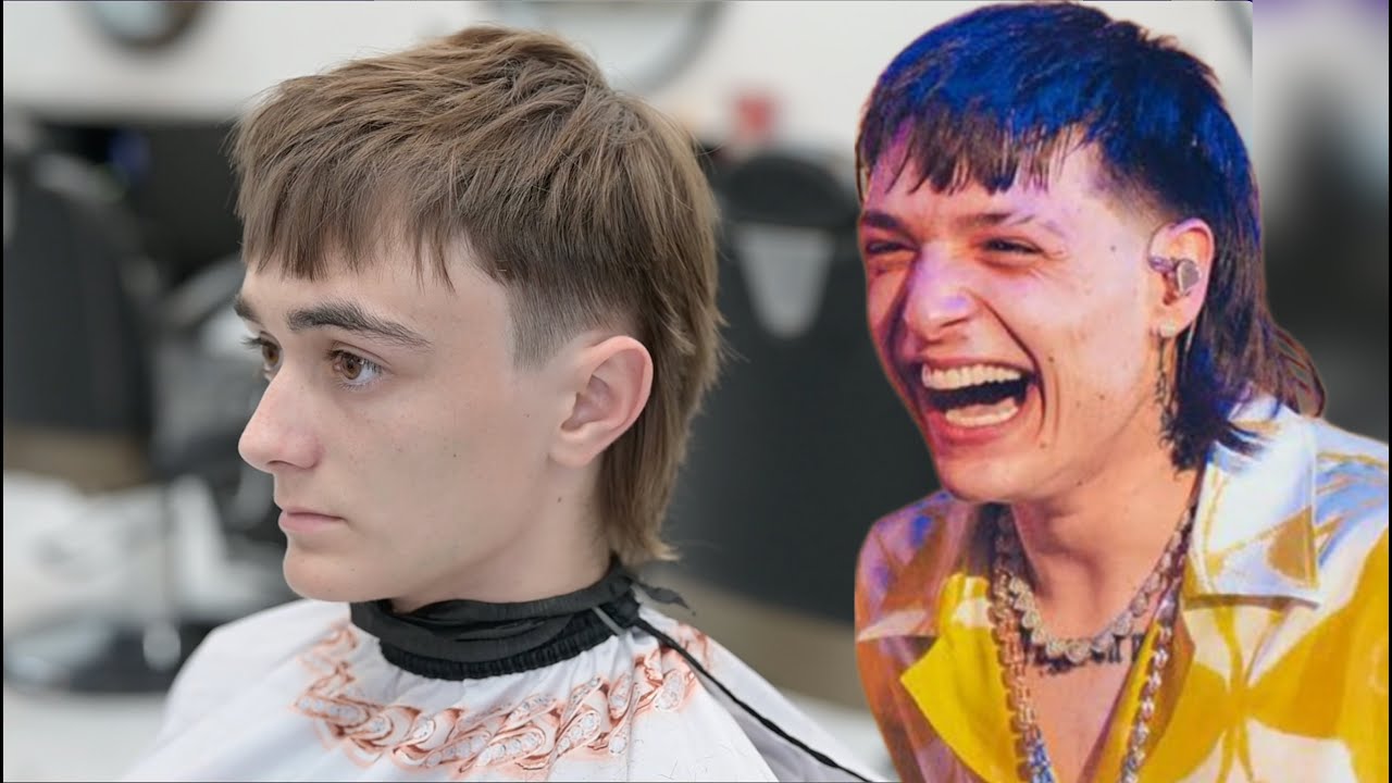 MULLET CON TEXTURA / EL CORTE DE PESO PLUMA TUTORIAL PASO A PASO 😱 # ...