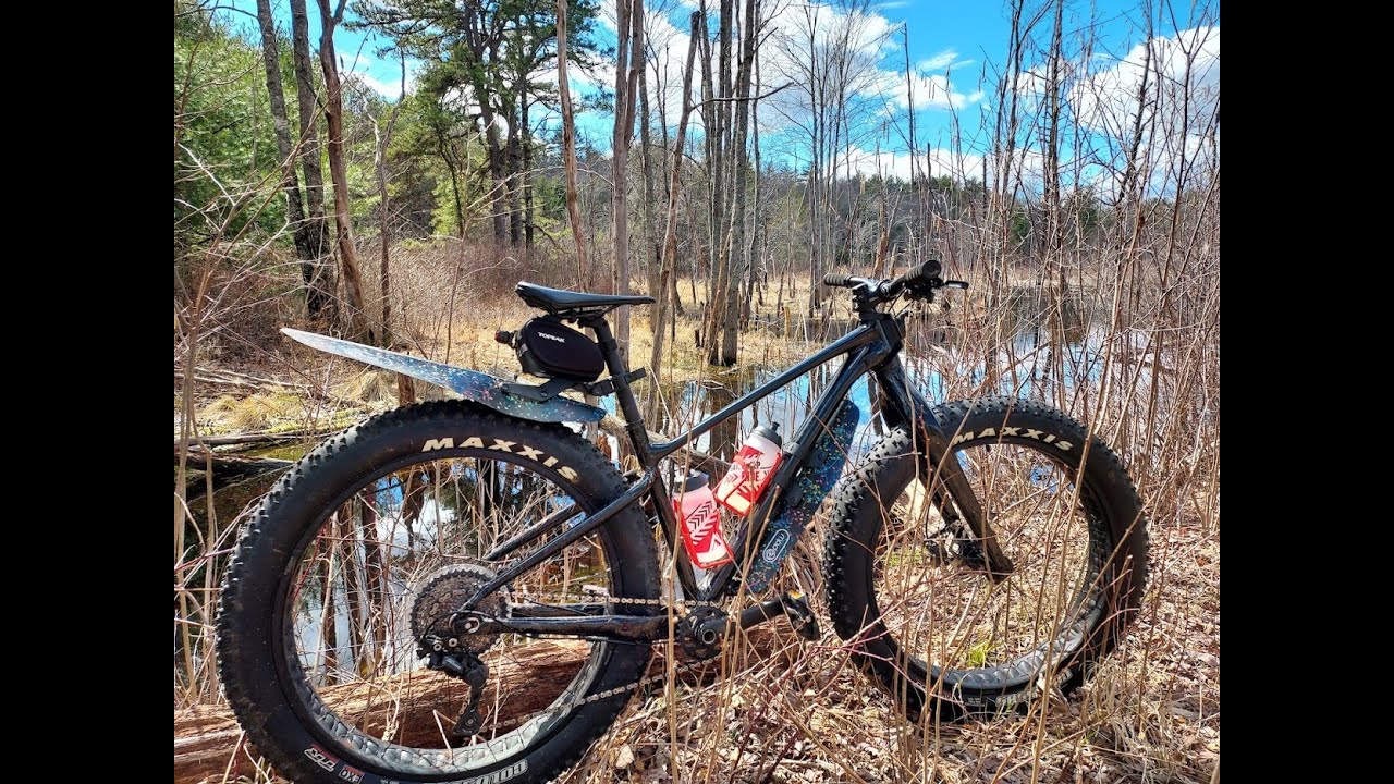 Giant Yukon Fat Bike / First Spring Ride of 2022 - YouTube