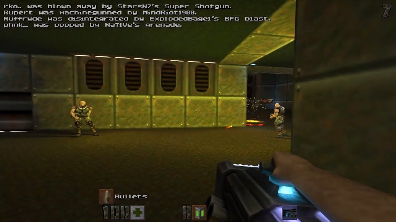 Quake 2 Remastered 2023 - Deathmatch - N64 Map "Mad Dash" - YouTube