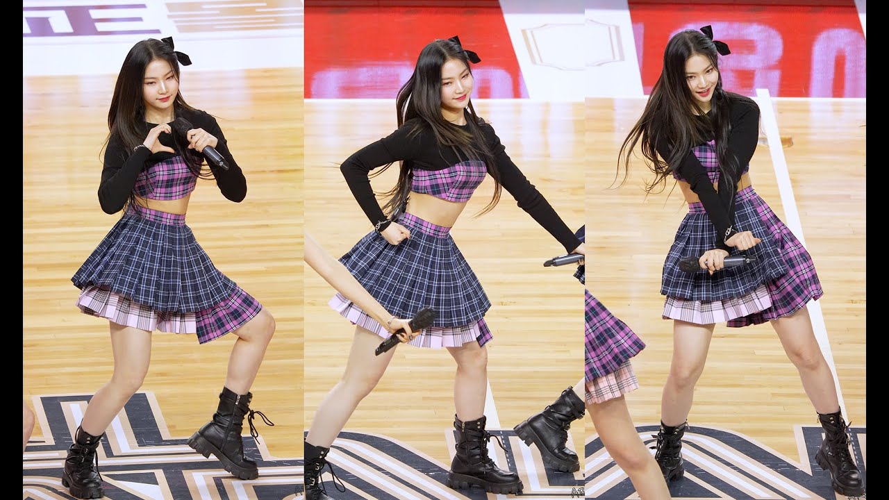 220116 STAYC ISA "ASAP" @KBL 올스타전 _직캠 fancam / 4K60p - YouTube