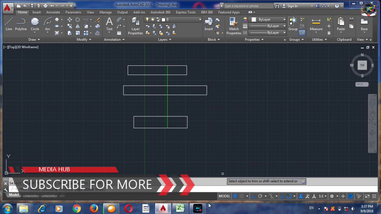 How To Extend In Autocad 1 YouTube how-to-extend-in-autocad-1-youtube