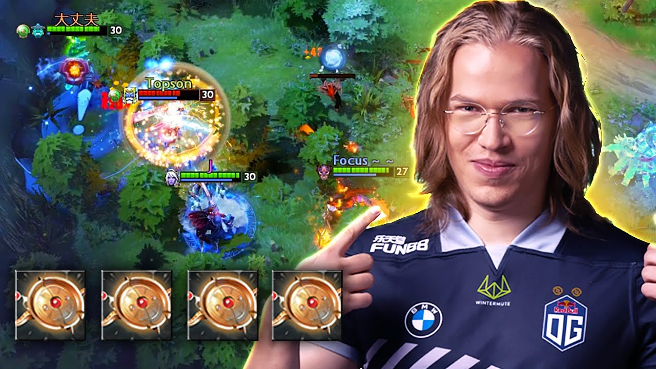 How Topson plays ZEUS in SEA ⚡ 4X AEON DISK 😱 - YouTube