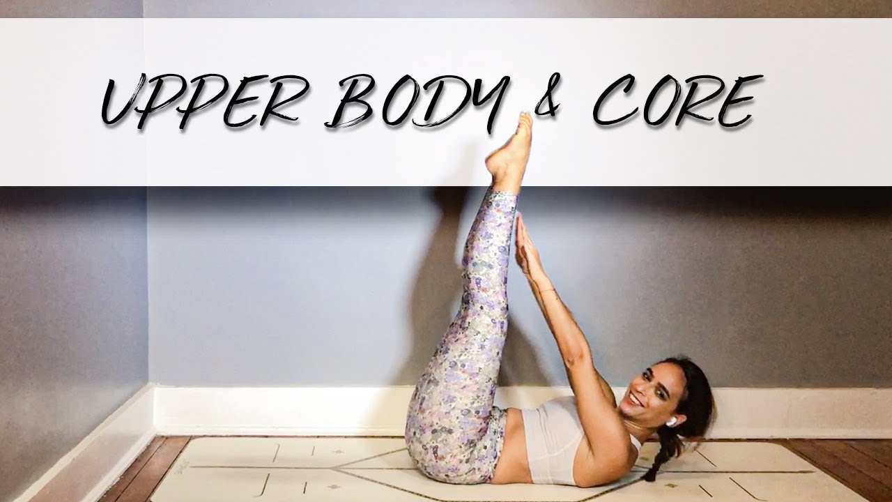 Upper Body and Core - 45 Minute Upper Body Barre Workout - YouTube