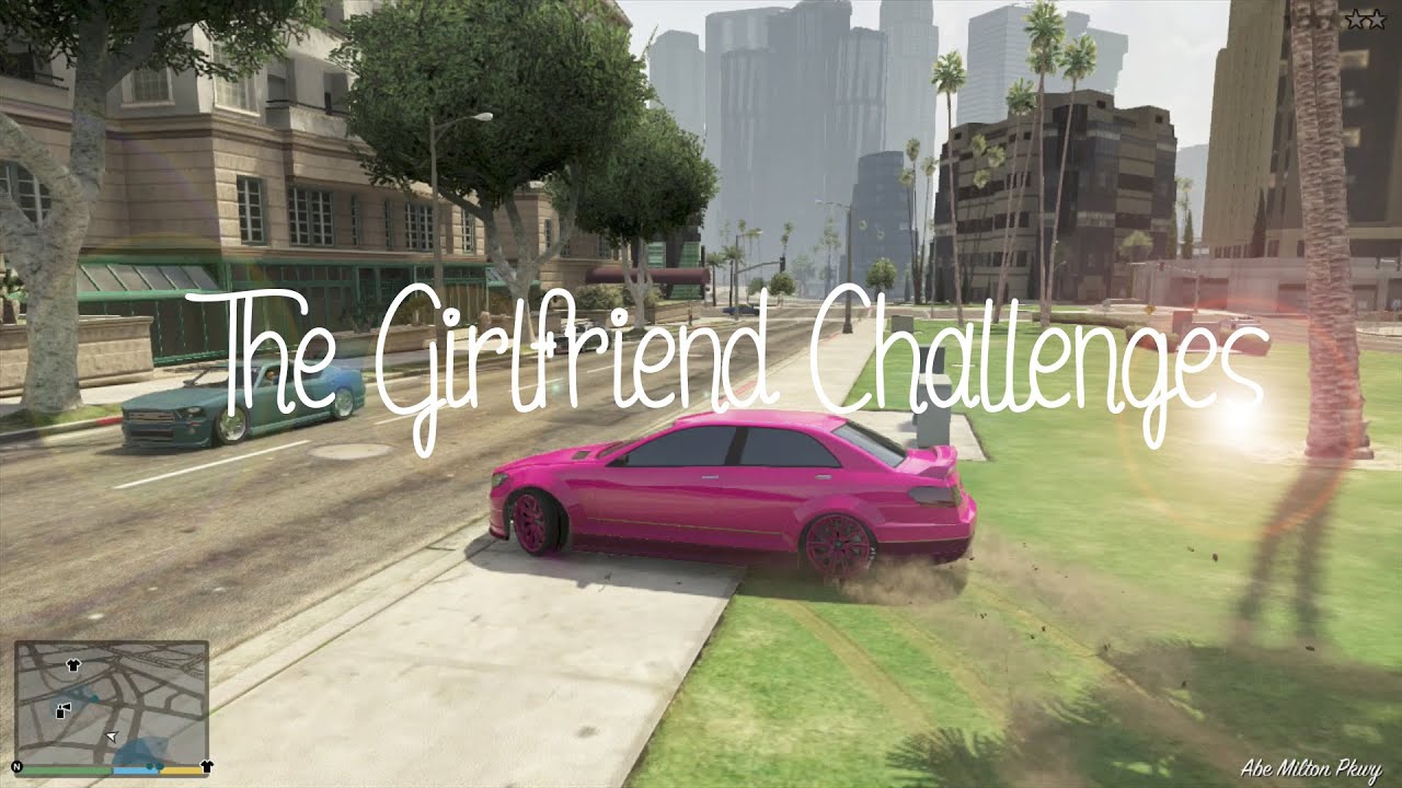 GTA V Girlfriend Challenge Ep2 The 2 Stars - YouTube