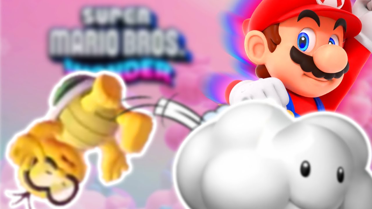 Super Mario Bros. Wonder. Taking Lakitu's cloud! - YouTube
