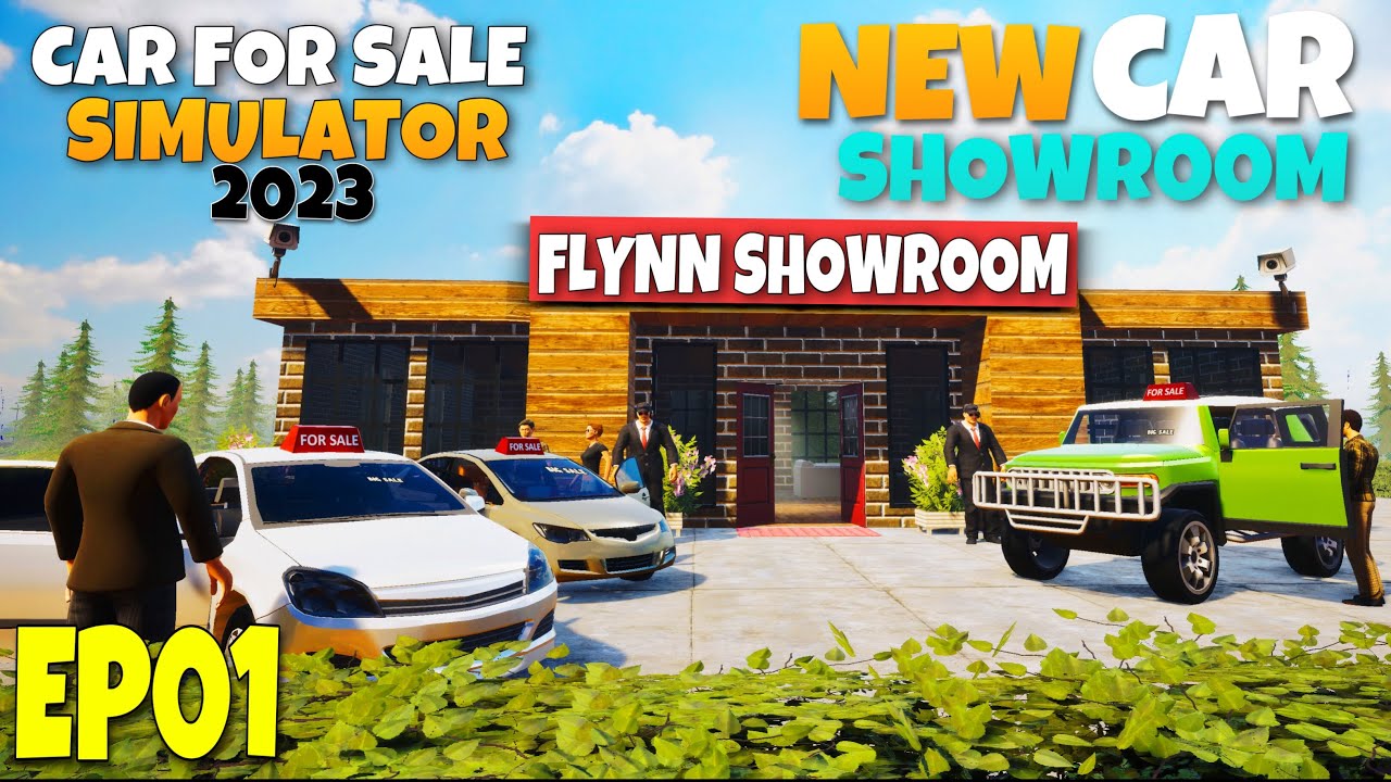 I OPENED MY NEW CAR SHOWROOM | CAR FOR SALE SIMULATOR 2023 HINDI EP01 ...