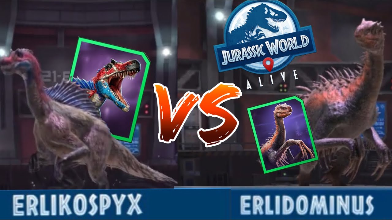 Erlikospyx Vs Erlidominus!! Which is better? Ep. 3 || Jurassic World ...