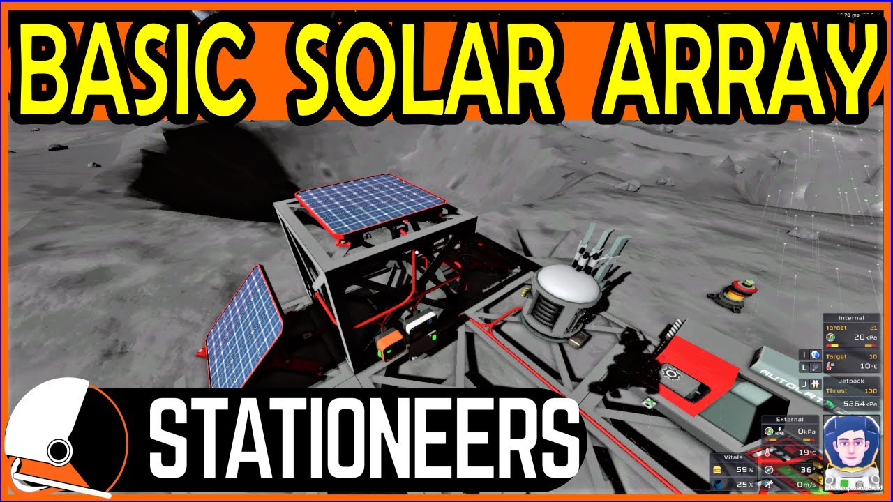 Stationeers Basic Solar Array - YouTube