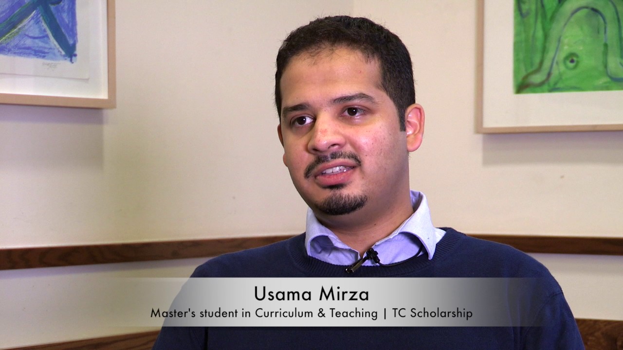 Usama Mirza: Master's student in Curriculum & Teaching and TC ...