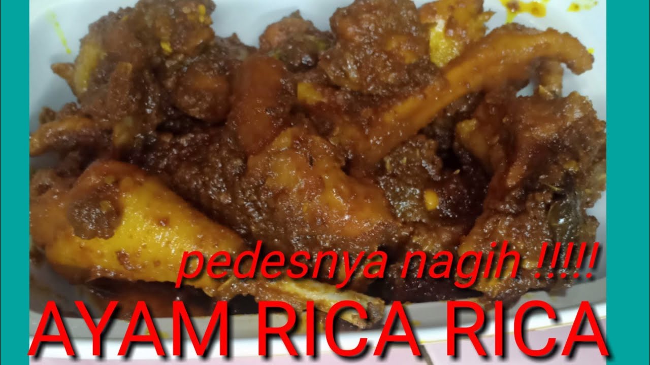 Resep Ayam Rica - rica | menu buka puasa - YouTube