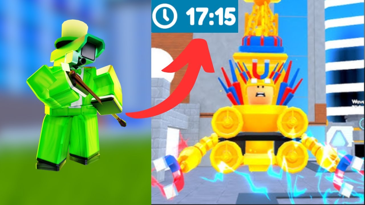FASTEST Way To Beat TIME FACTORY in Rewind Event! Roblox Toilet Tower ...