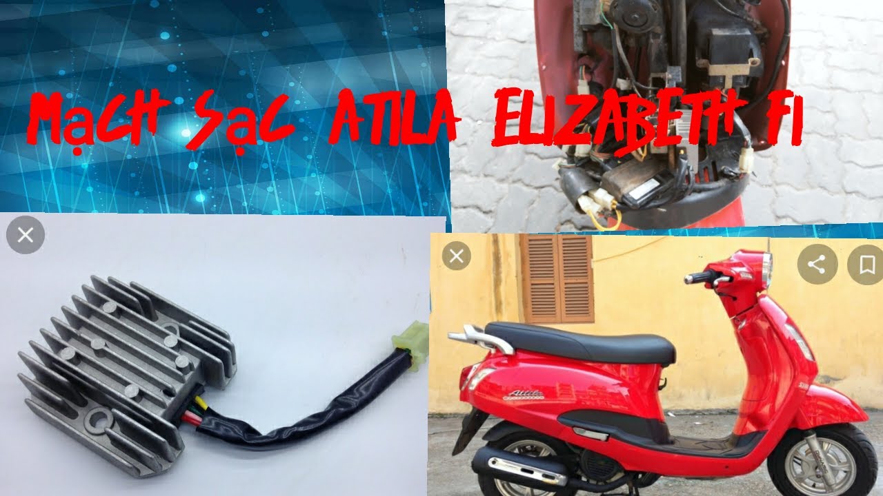 xe nhật vlog|| kiểm tra sạc atila elizabeth fi - YouTube