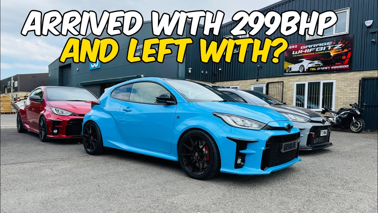 How much power will this GR Yaris make with a remap and exhaust? - YouTube