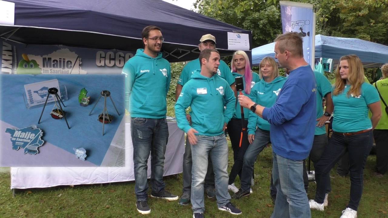 Geocaching Tipp #197 Mega Event Maije im Saarland - YouTube