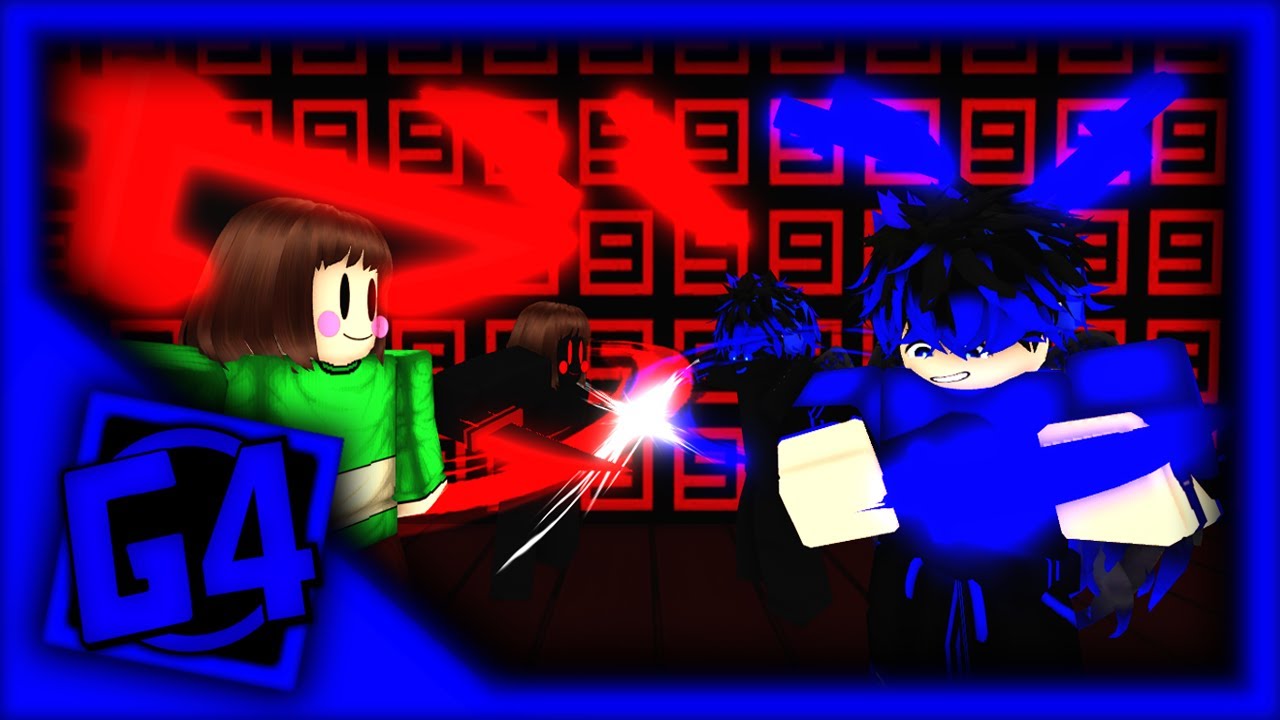 | ROBLOX ANIMATION | Chara vs Gabriel004 Knife Fight - Friday Night ...